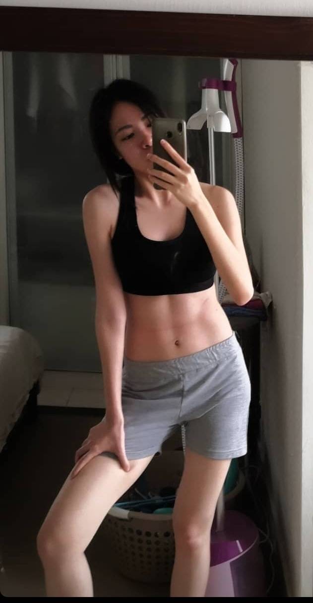 After workout selfie by a Japanese | Scrolller