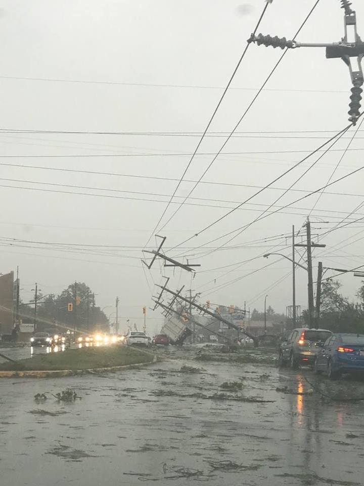 Aftermath of the tornado in Ottawa | Scrolller