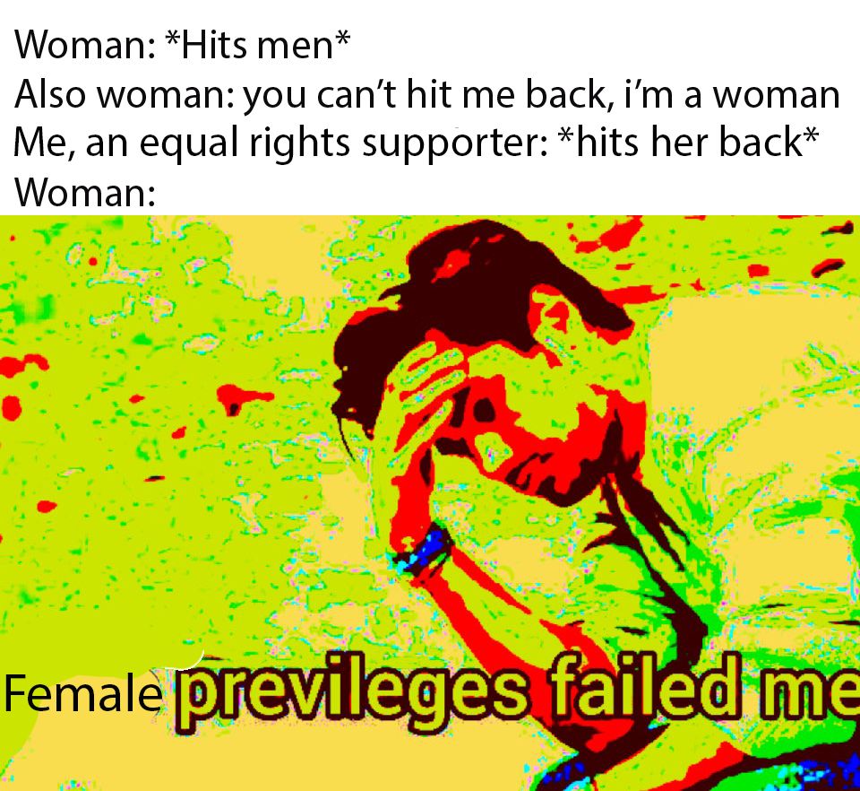 ah yes, gender equality | Scrolller