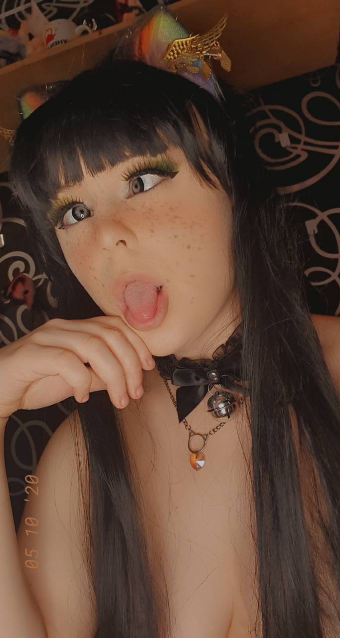 Ahegao kitten fun | Scrolller
