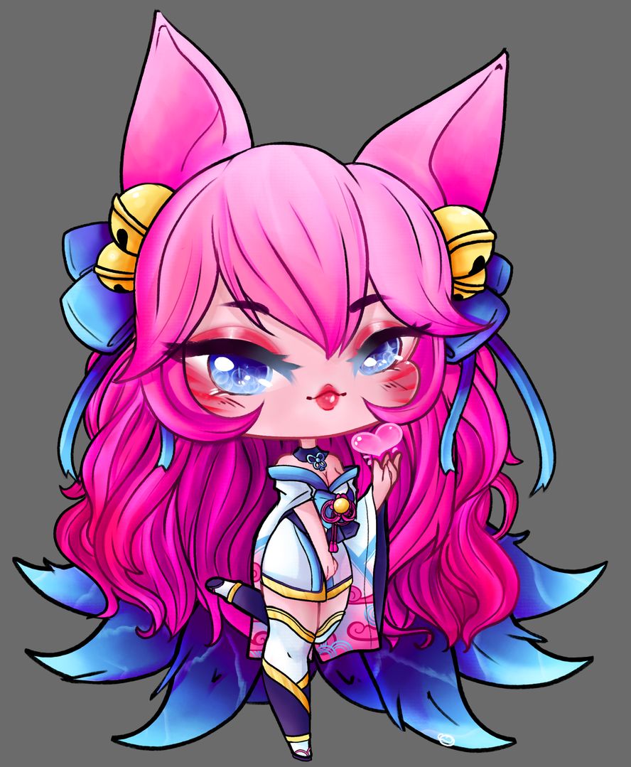 Ahri Chibi~ | Scrolller