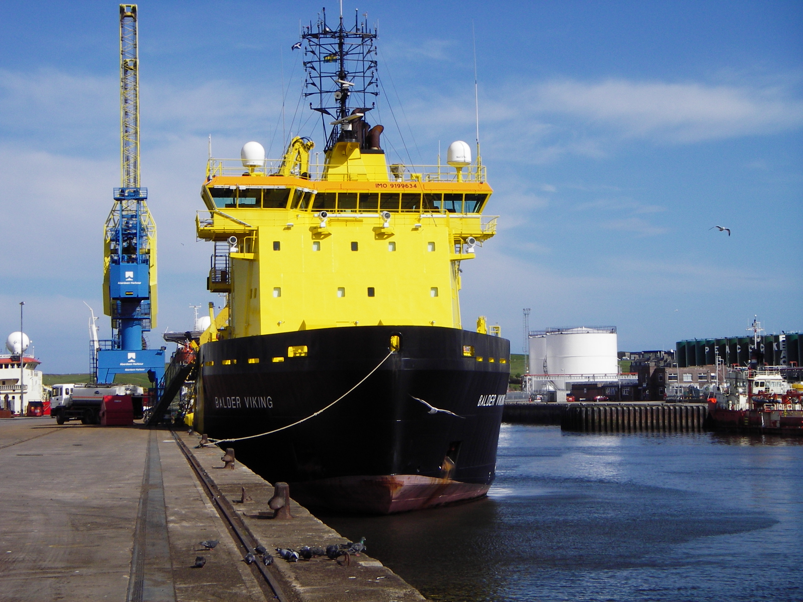 AHTS Balder Viking (Icebreaker & Anchor Handling tug) in Aberdeen [2560*1920] | Scrolller
