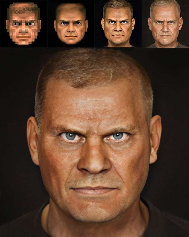 AI used to bring the Doom guy to life! | Scrolller