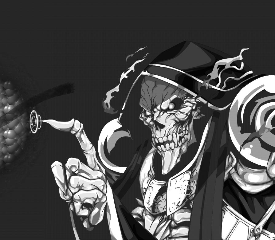 ainz sama reaching into the void | Scrolller