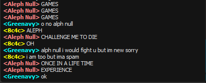 Aleph, you need to chill my dude | Scrolller