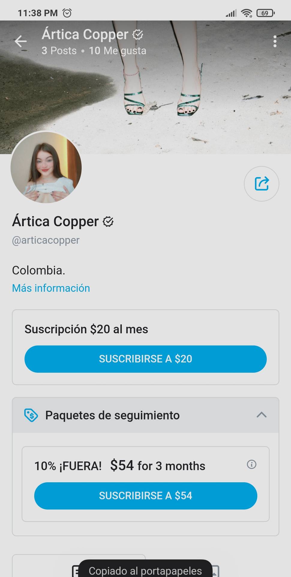¿Algo de Ártica Copper? Por favor. | Scrolller
