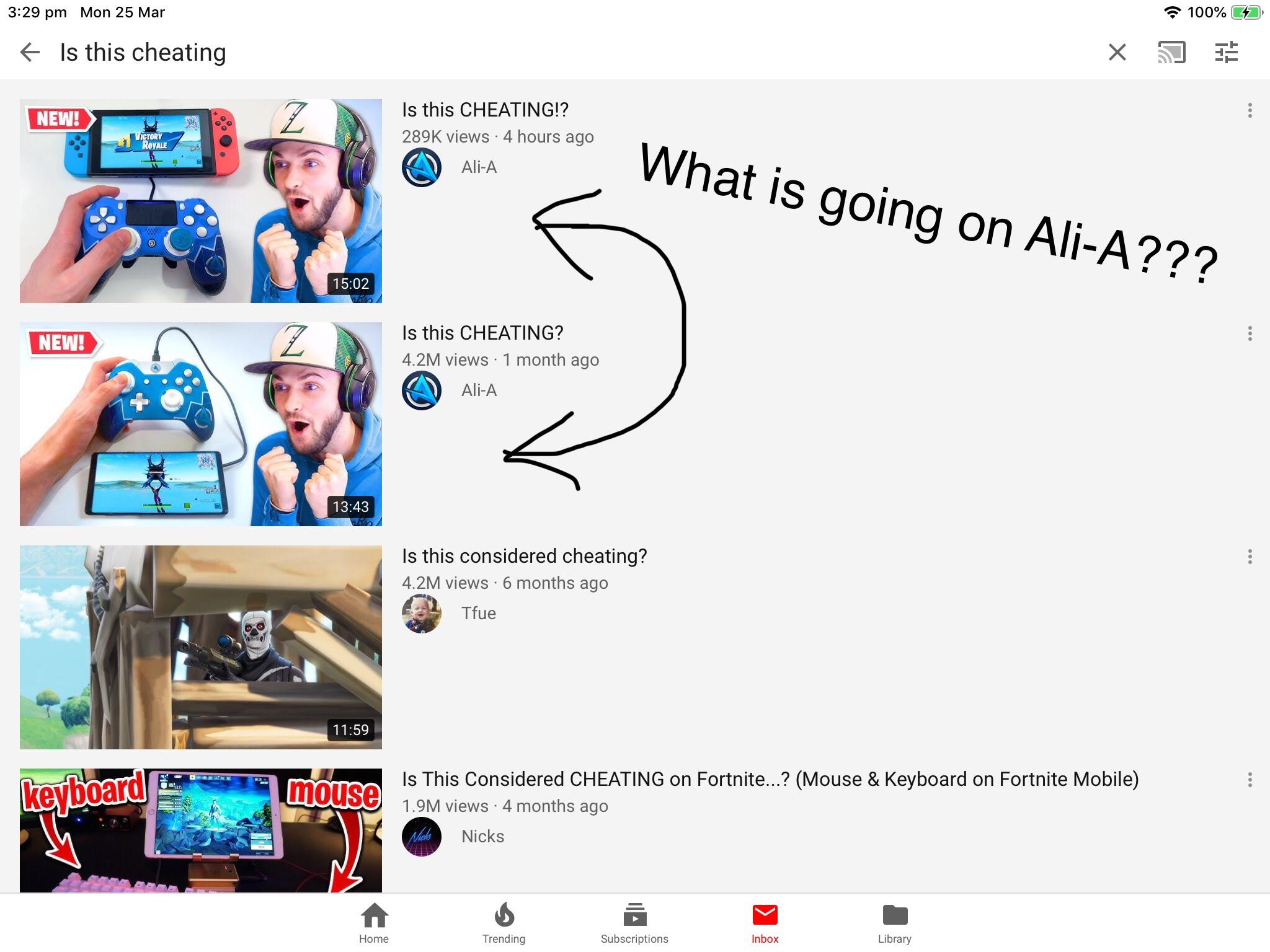 Ali made the same vid twice. | Scrolller
