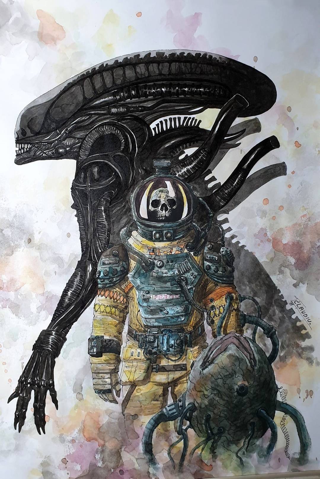 Alien 1979 tribute by Claudiu Limbasan | Scrolller