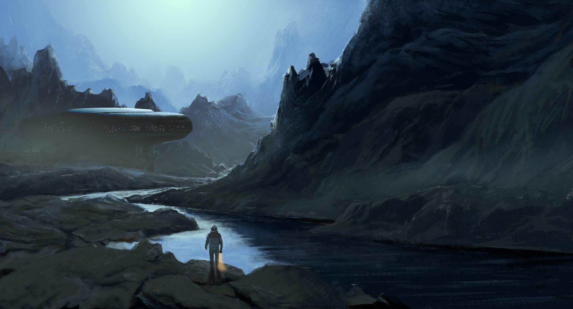 "Alien planet" personal concept art | Scrolller