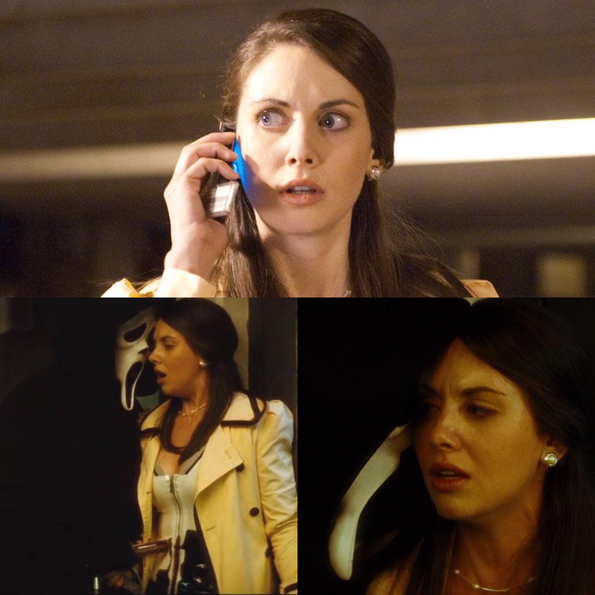 Alison Brie in Scream 4 | Scrolller
