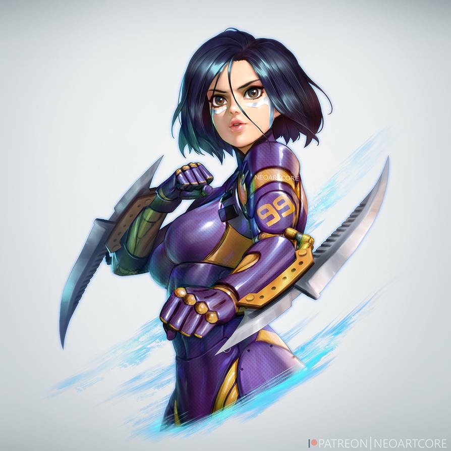 Alita Battle Angel by NeoArtCore | Scrolller
