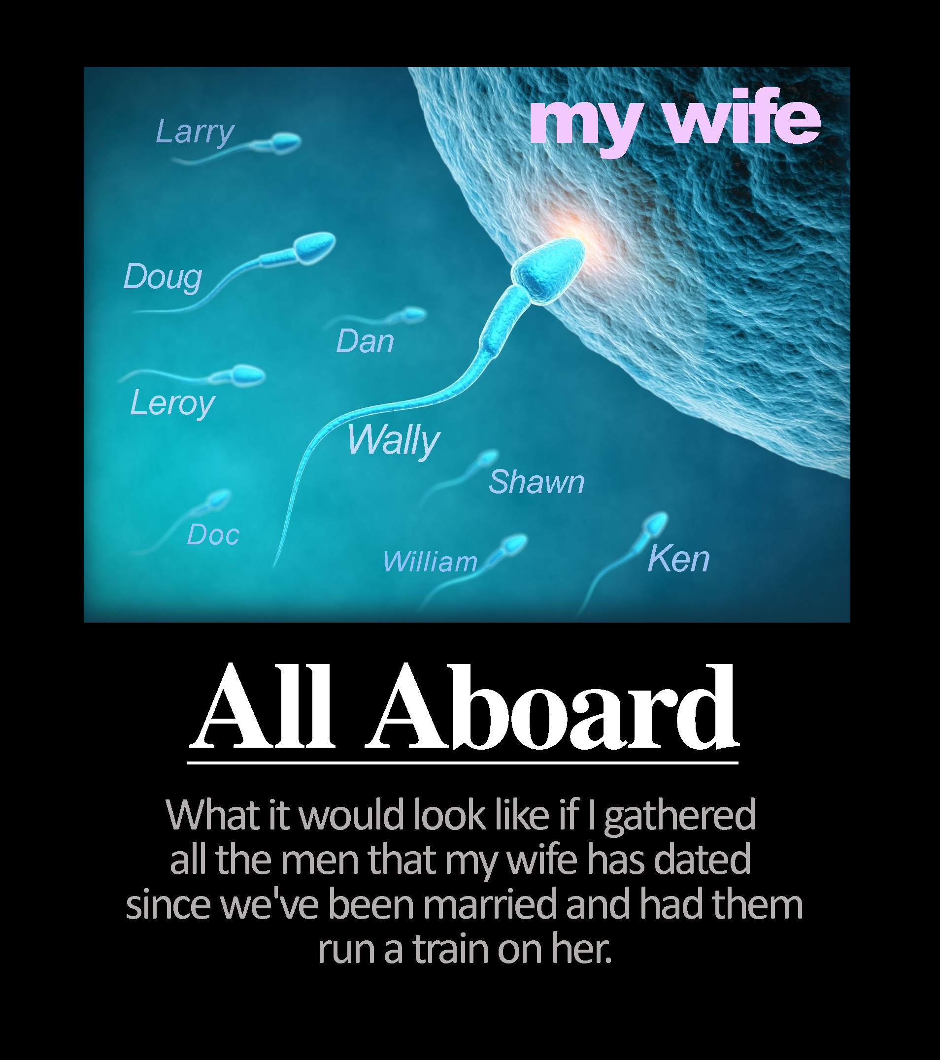 All aboard my wife's train | Scrolller