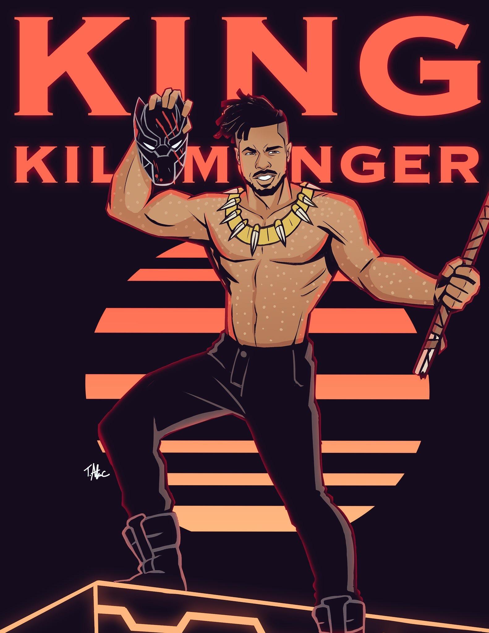 All Hail King Killmonger! By Terry alec | Scrolller
