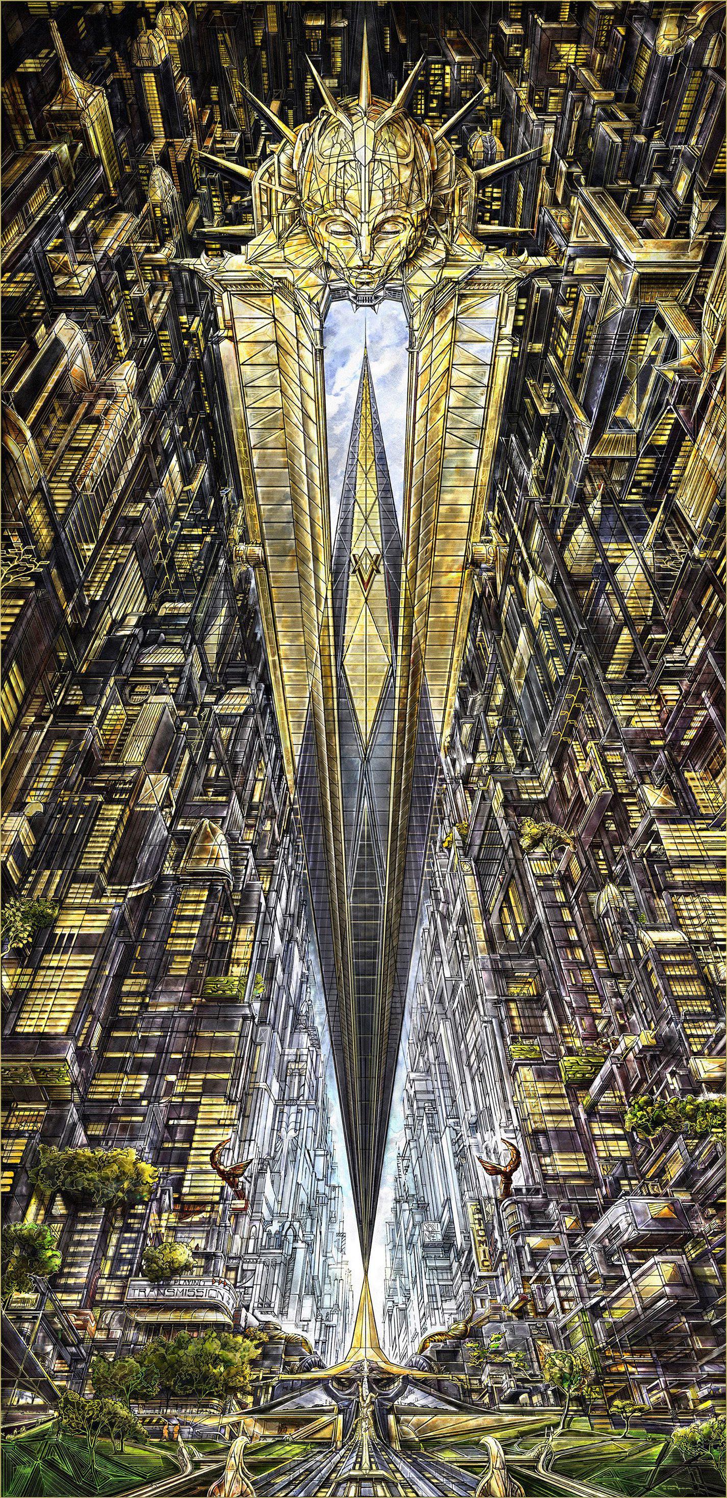 Alphaville by Zbigniew M. Bielak, for the band Imperial Triumphant | Scrolller