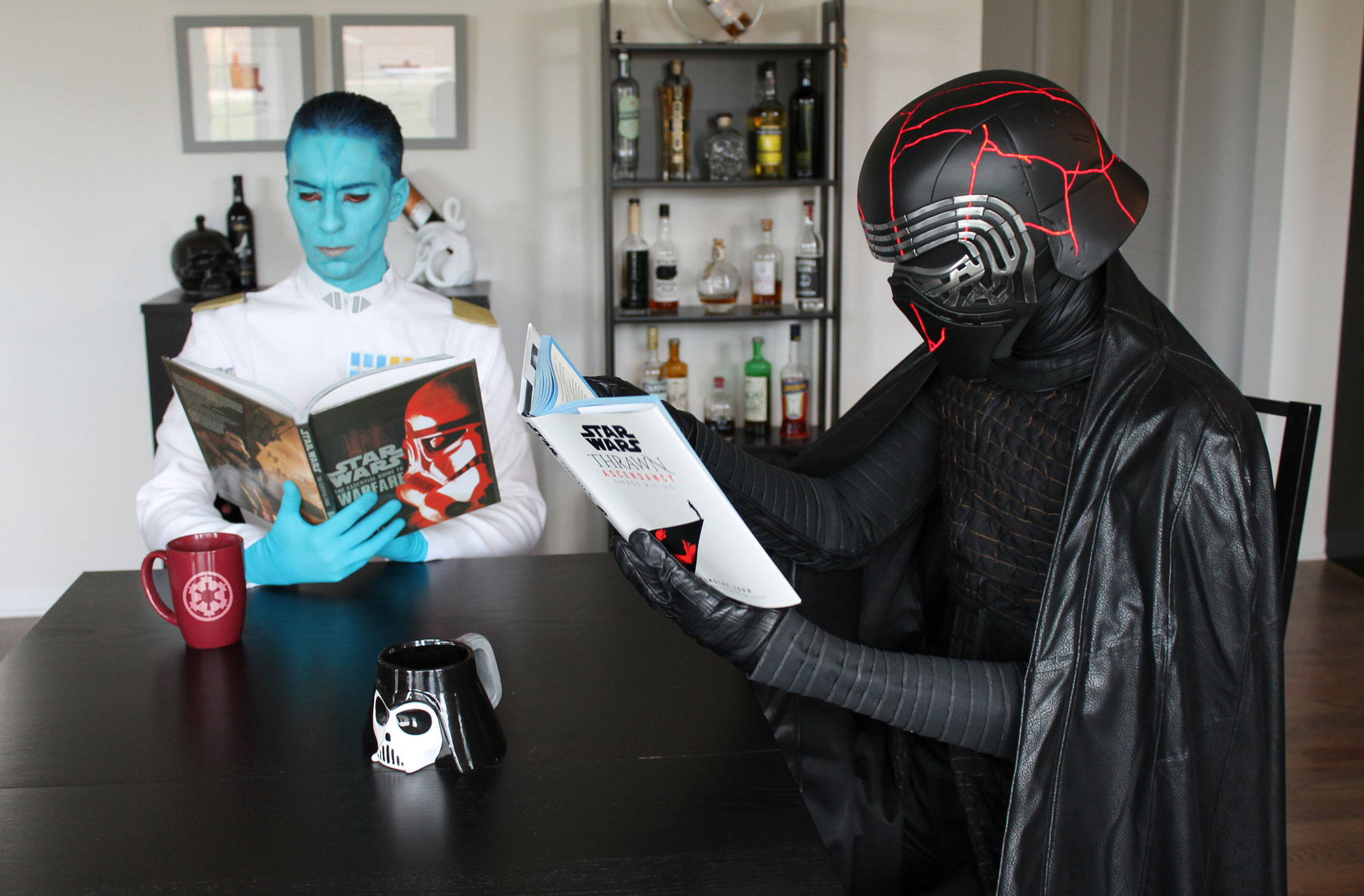 AM Coffee with Thrawn and Kylo [photographer] | Scrolller