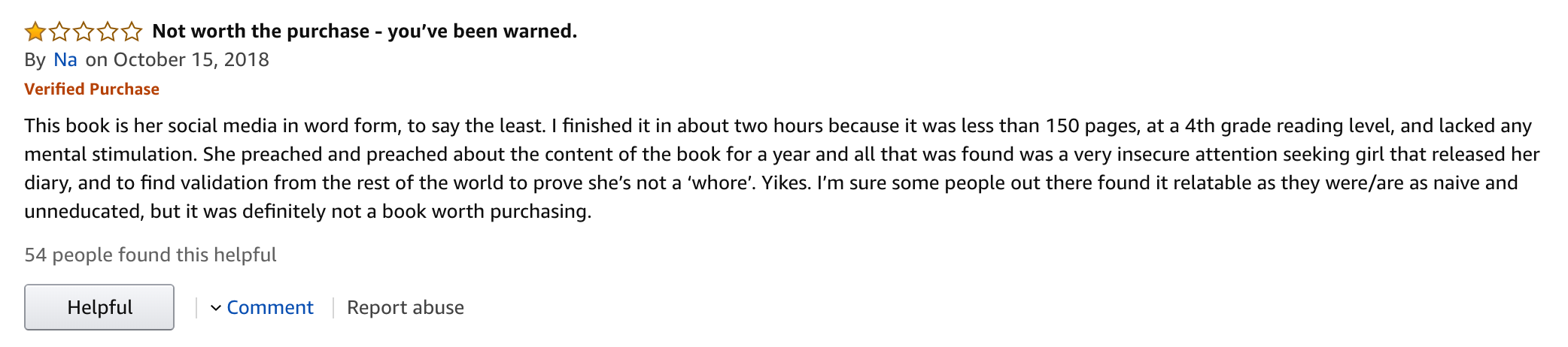 Amazon book review. | Scrolller