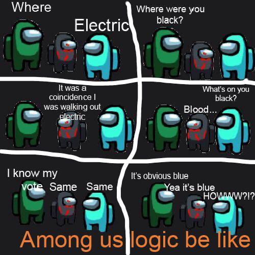 Among us logic be like xdd | Scrolller