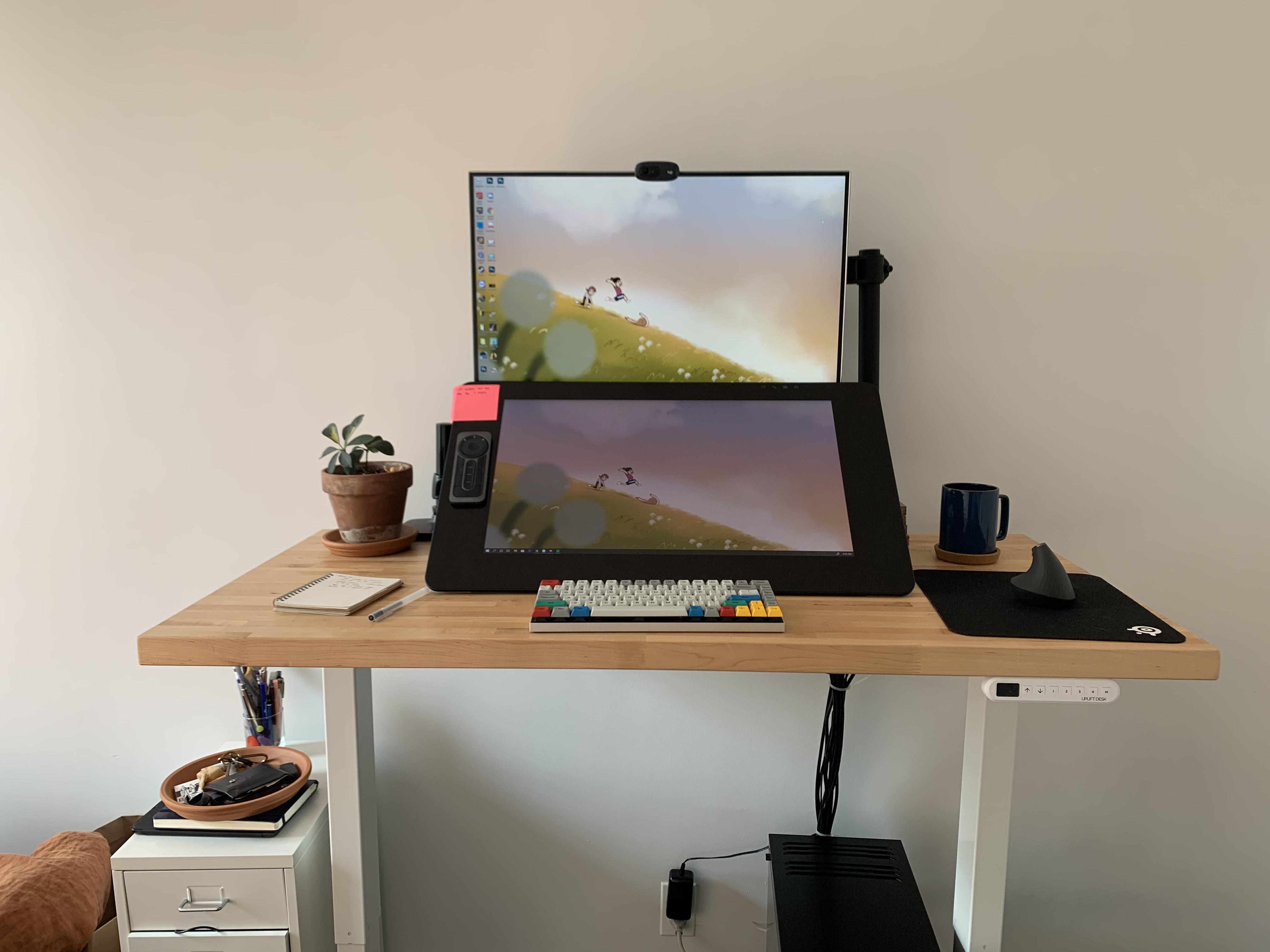 An artist’s WFH set up :0) | Scrolller