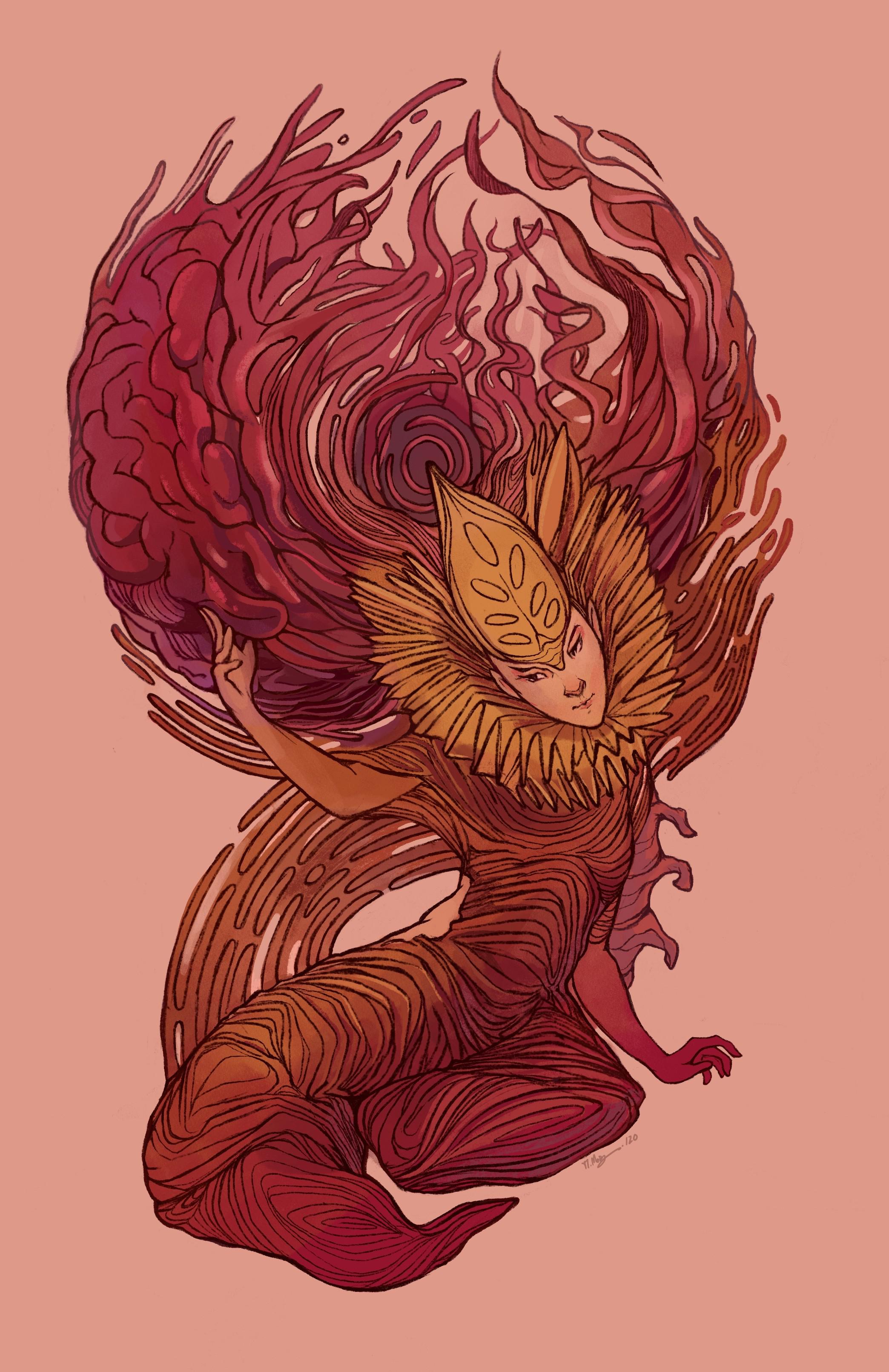 An Open Mind, Timothy Moesker, Procreate, 2020 | Scrolller