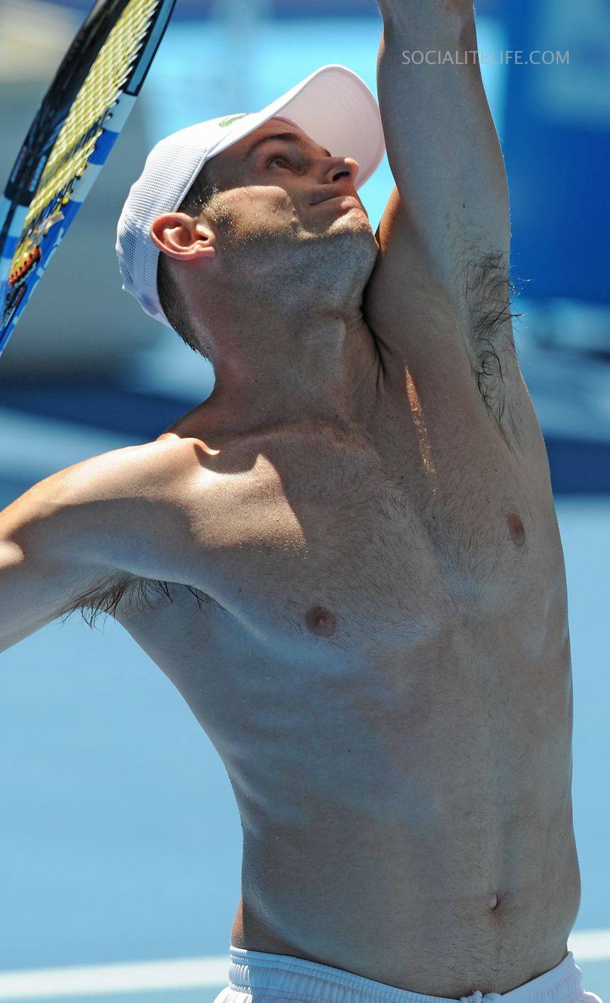 Andy Roddick's Sweaty Pits | Scrolller