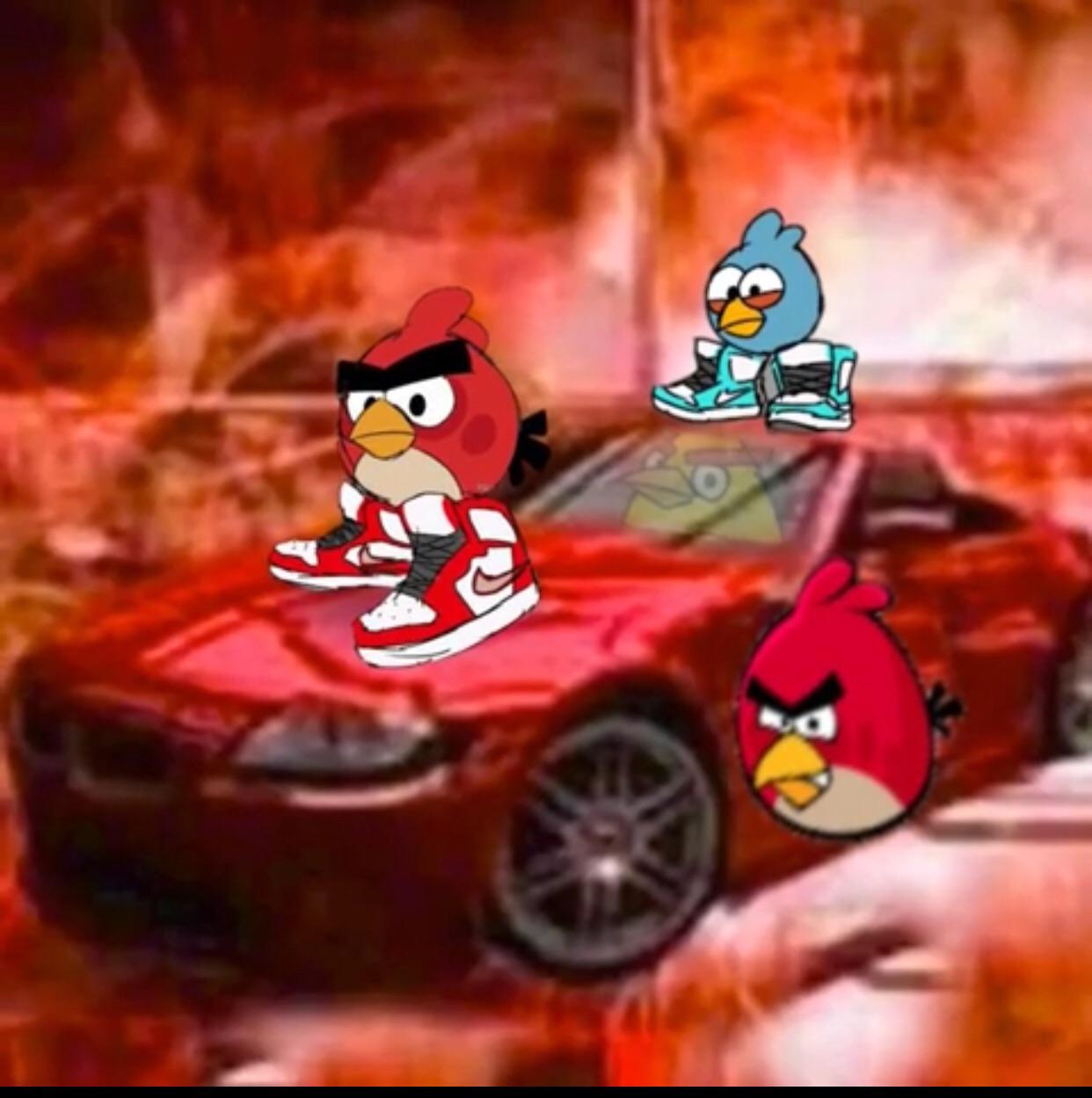 ANGRY BIRD DRIIP | Scrolller