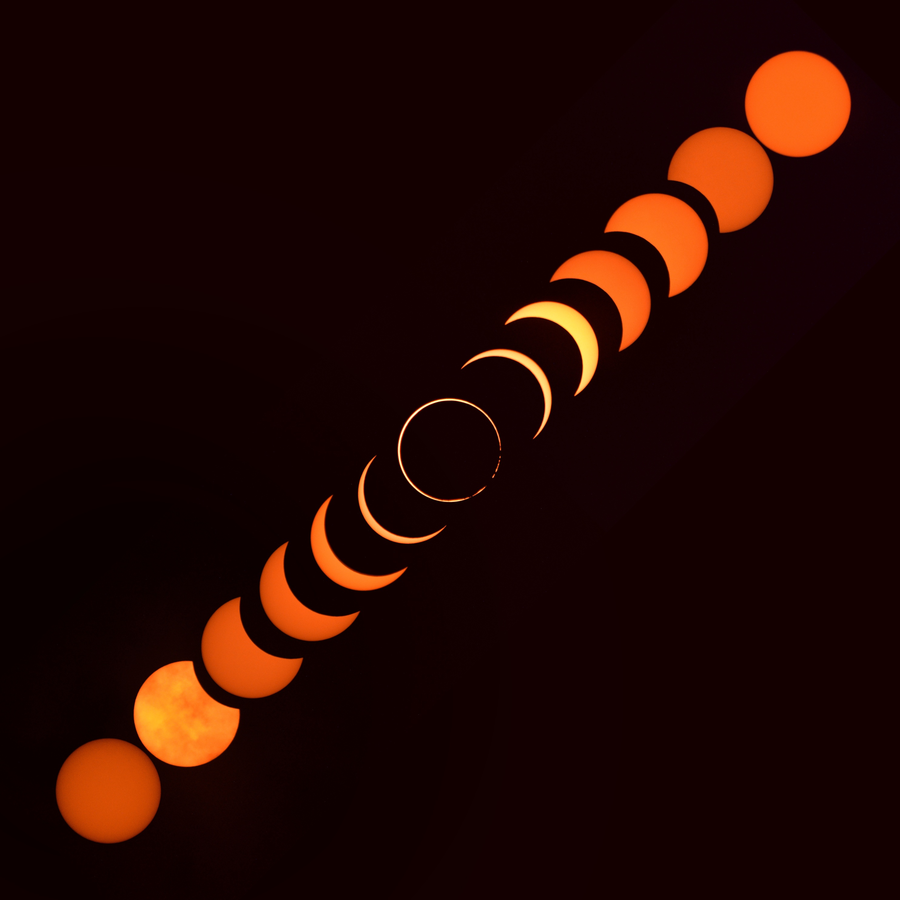 Annular solar eclipse from Dehradun, India [OC] | Scrolller