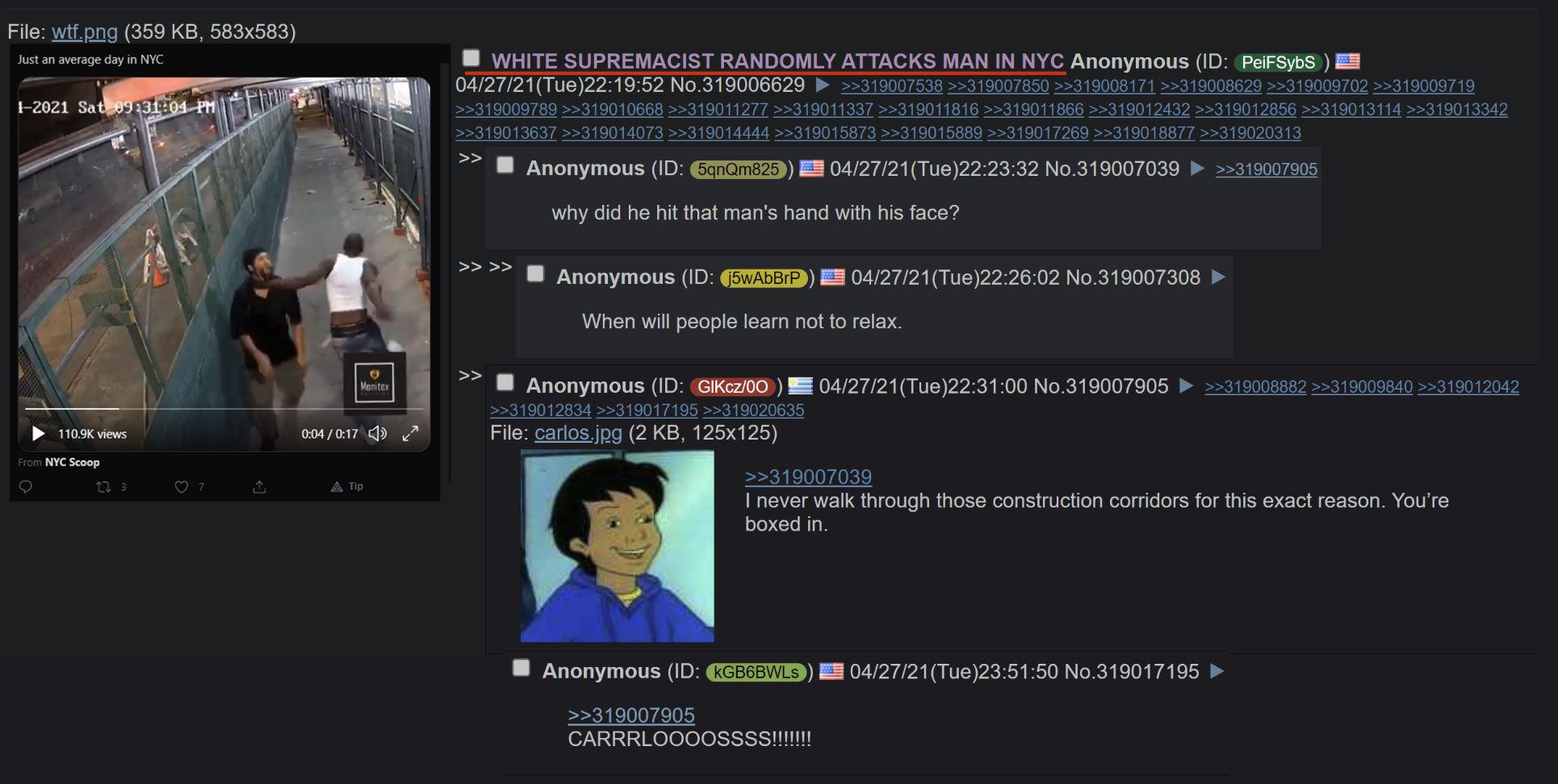Anon Analyzes a White Supremacist Attack | Scrolller