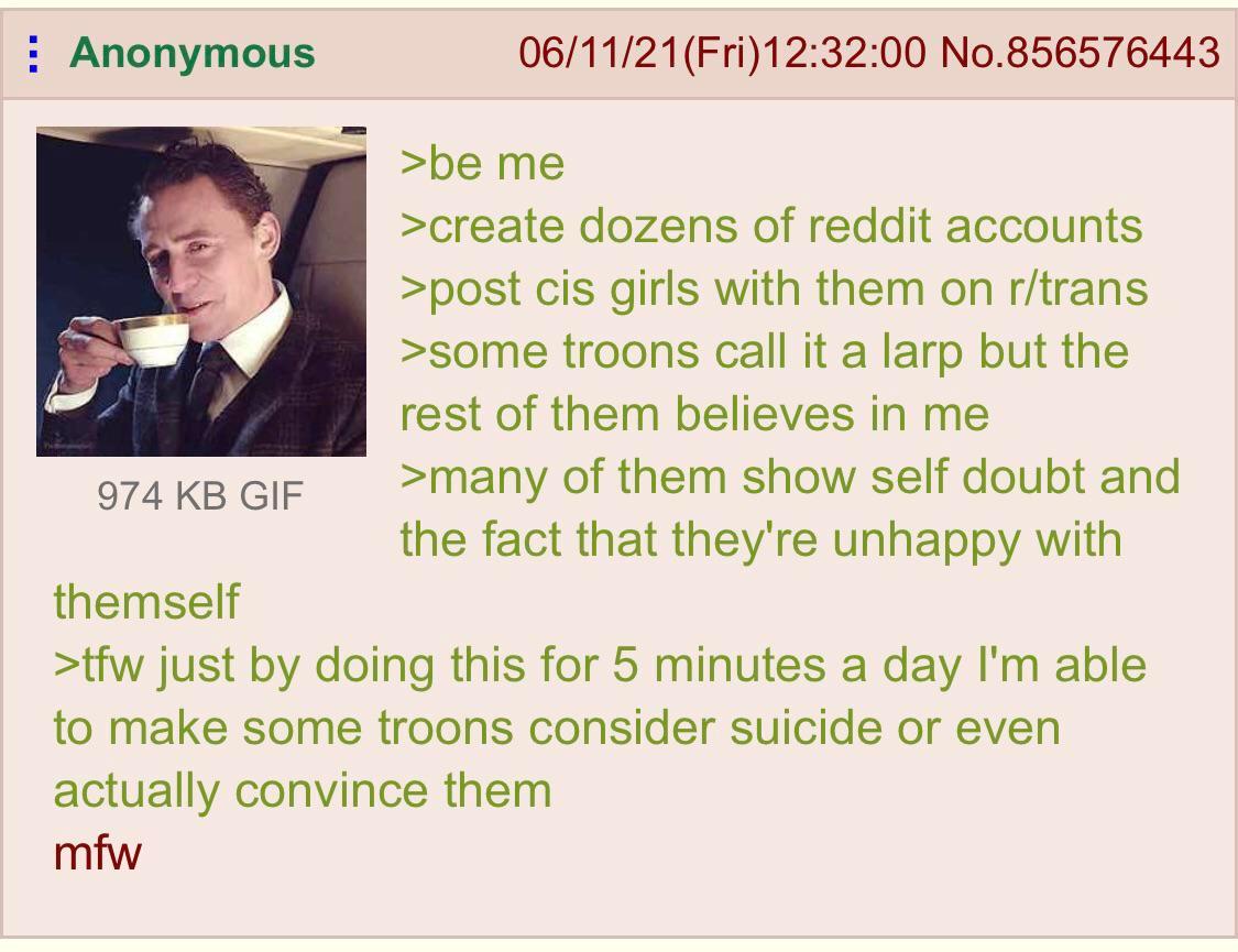 Anon and his master plan | Scrolller