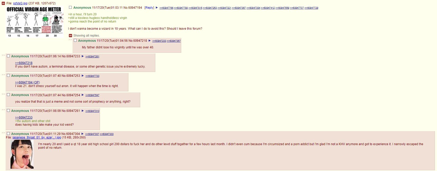 anon doesn't want to be a wizard | Scrolller