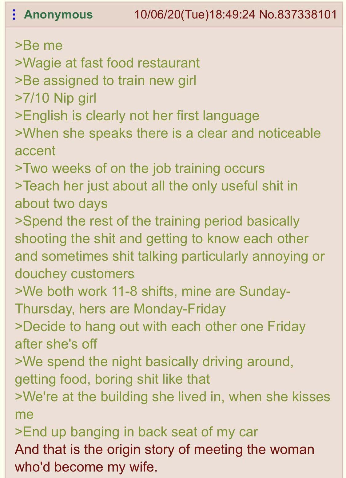 Anon gets a wife | Scrolller