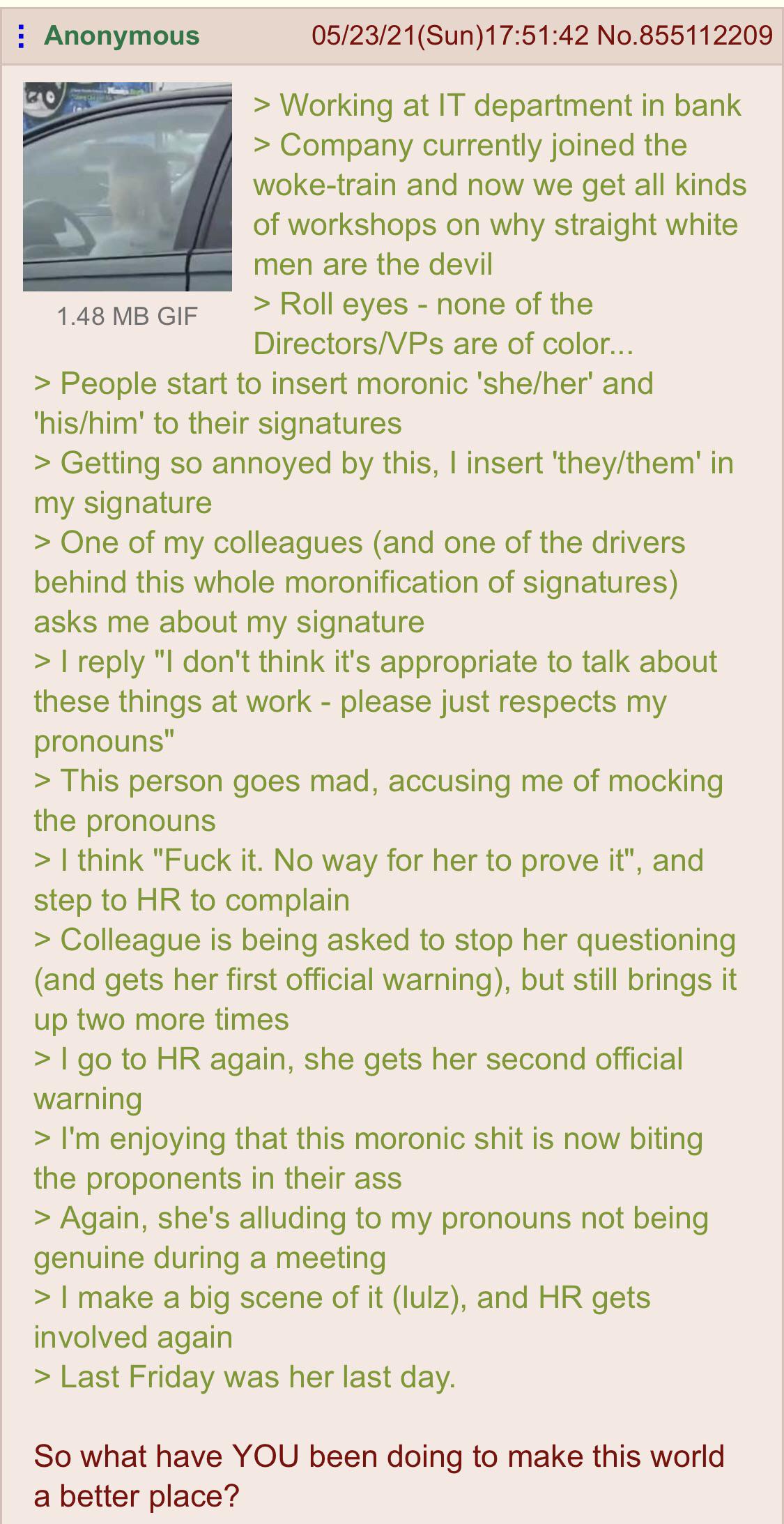 Anon has the highground | Scrolller