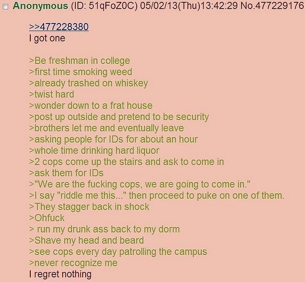 Anon is a security guard | Scrolller