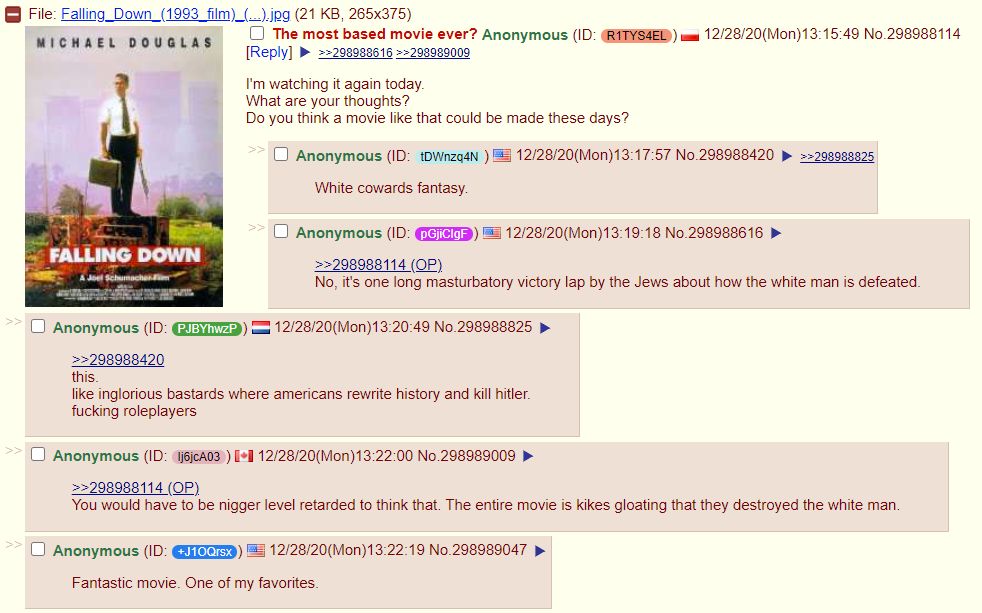 Anon likes "Falling Down" | Scrolller