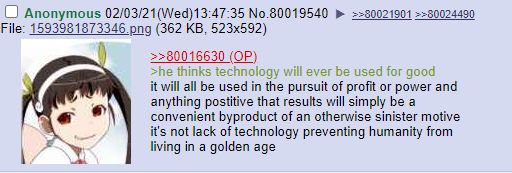 Anon spits facts about humanity | Scrolller