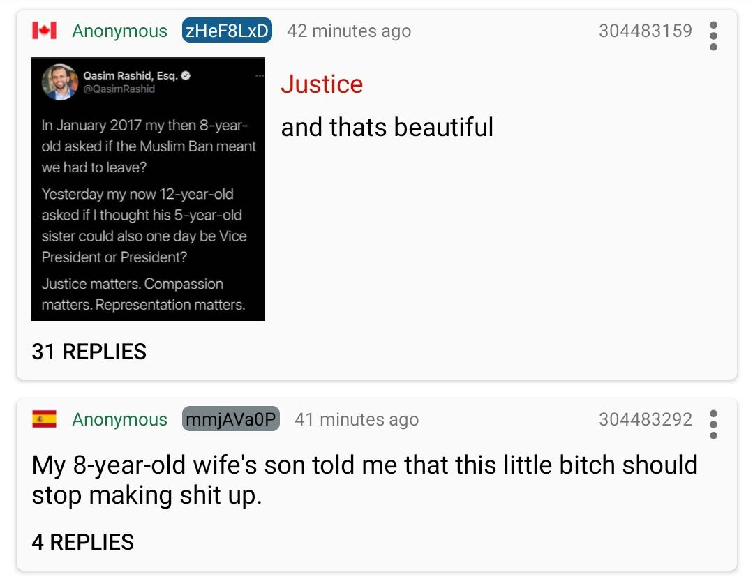 Anon's 8 year old gets sassy | Scrolller