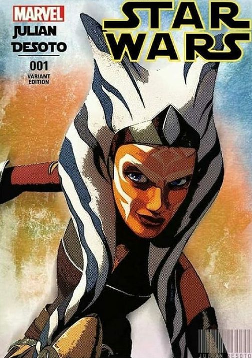 Another Ahsoka fan-art comic book cover | Scrolller