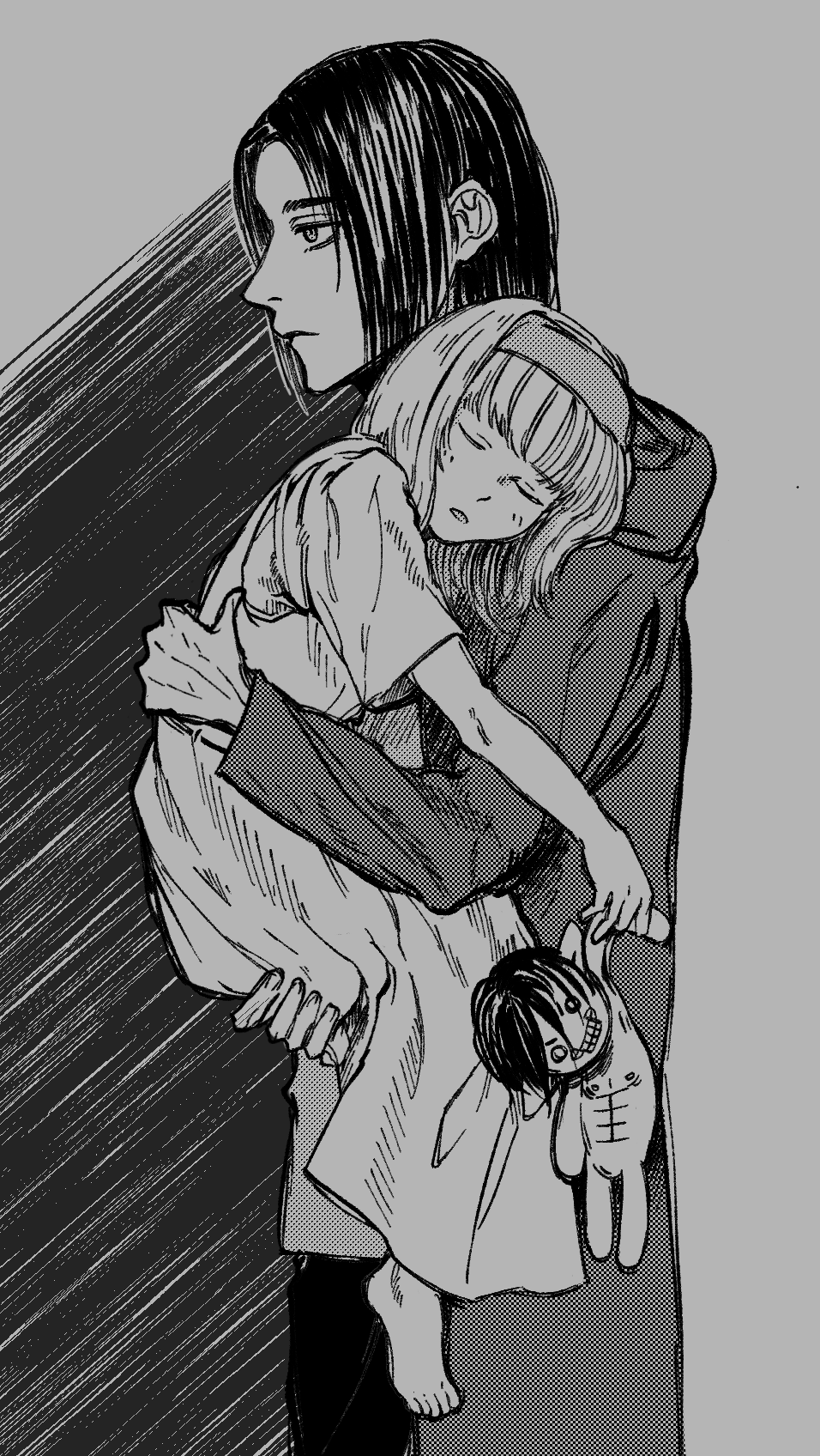 Another DadEren fanart / Art by @natsu_aot | Scrolller