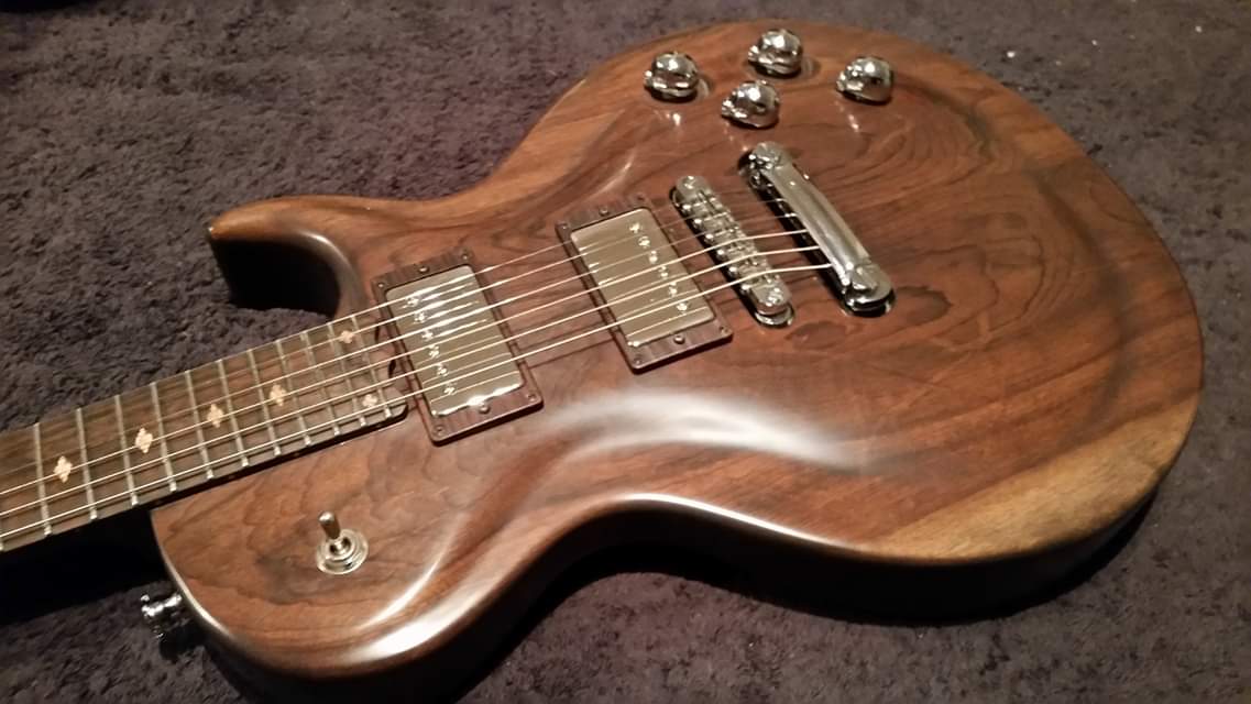 Another Les Paul custom my dad made for his mate | Scrolller