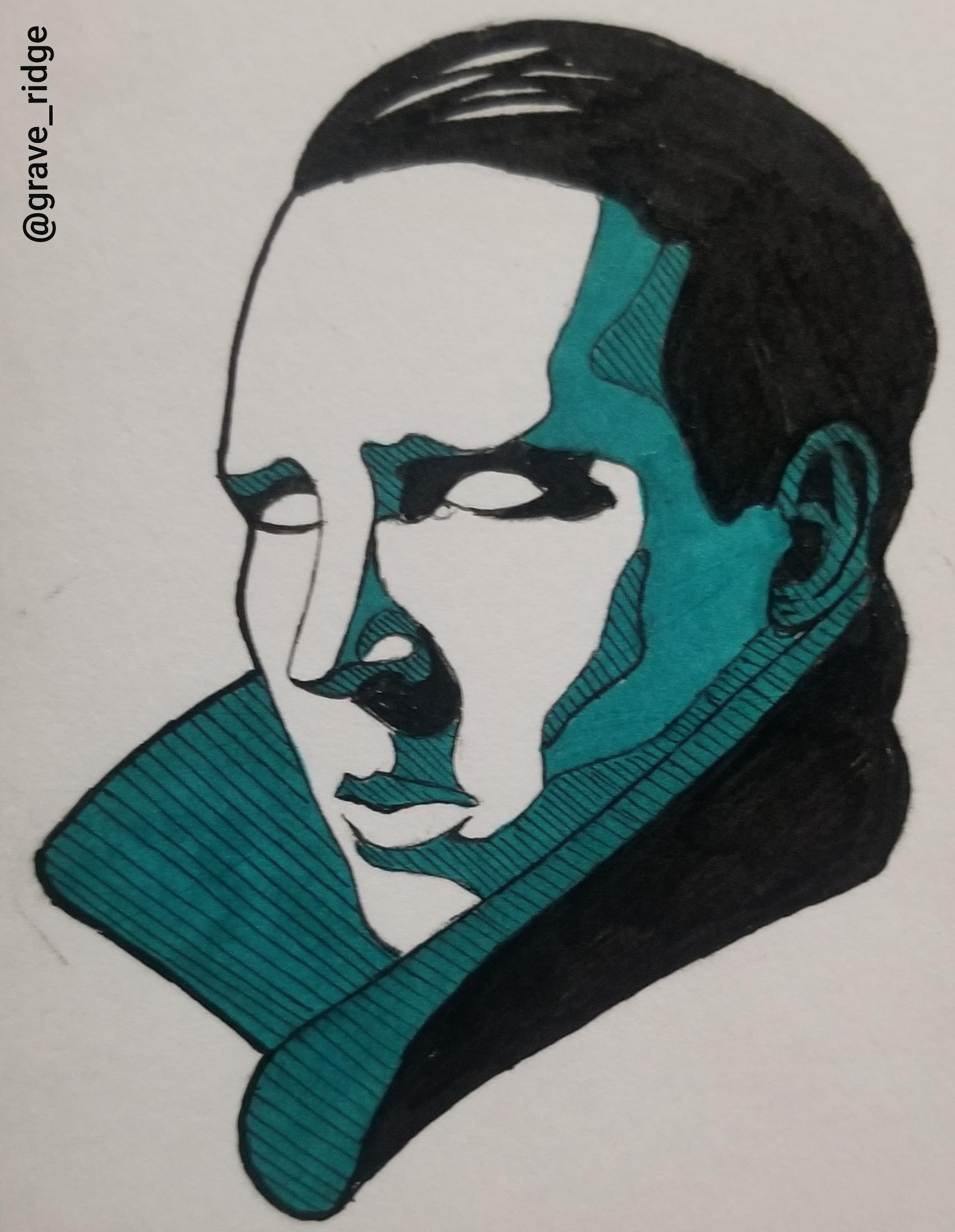 Another monochrome portrait. | Scrolller