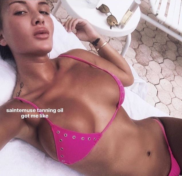 Another one in the pink bikini, including a little nip. | Scrolller