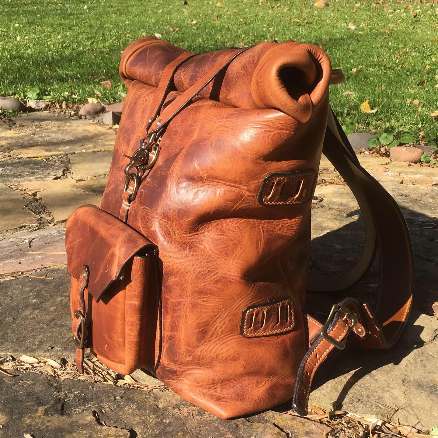 Another roll top backpack completed | Scrolller