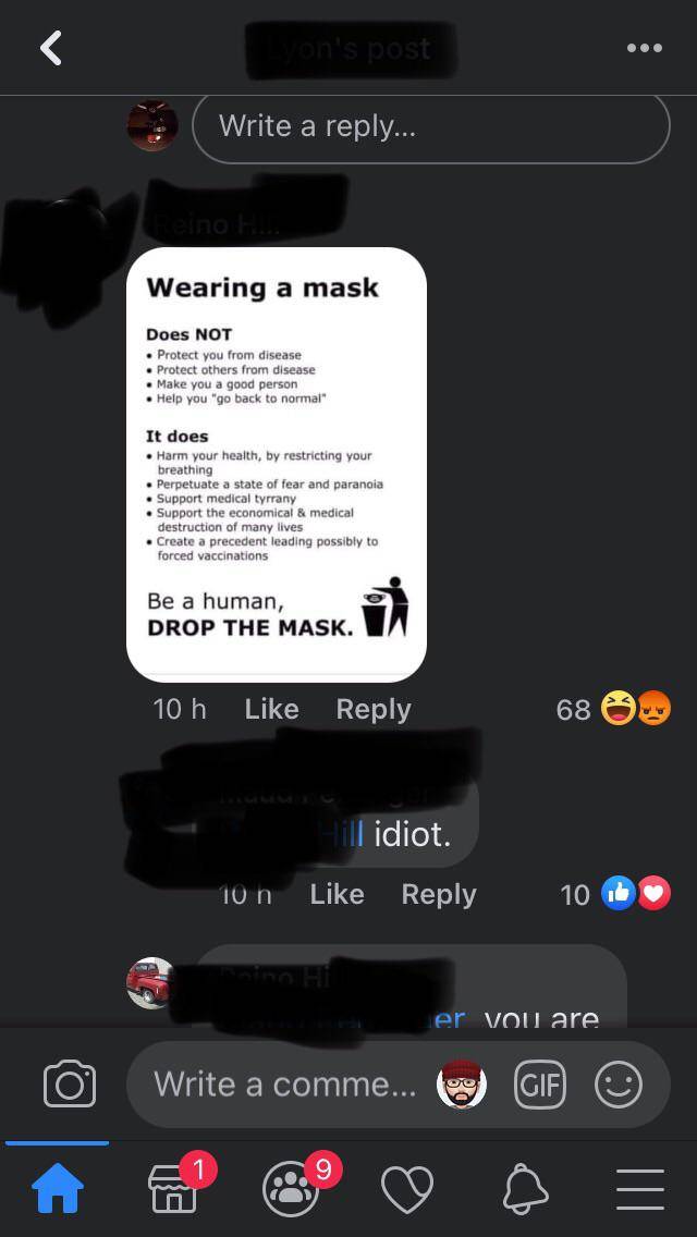 Anti mask people worry me | Scrolller