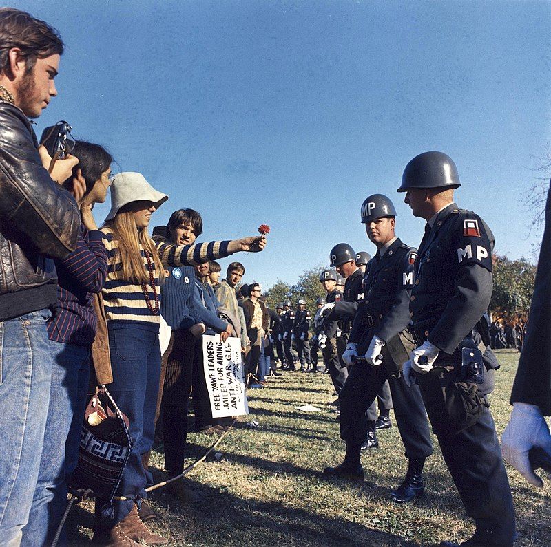 Anti-Vietnam War demonstration in 1967 | Scrolller