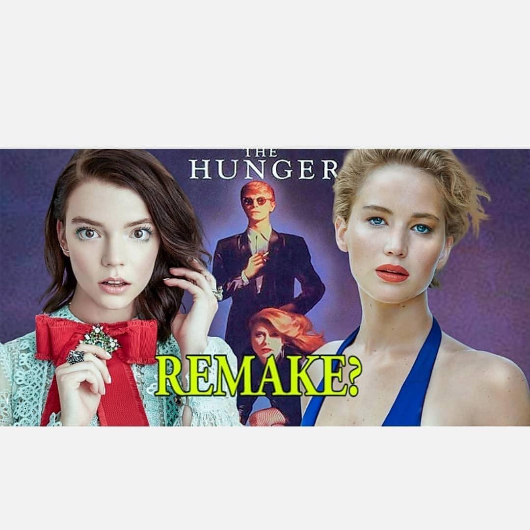 Anya and Jennifer Lawrence reported to star in a remake of the Erotic vampire horror thriller ...