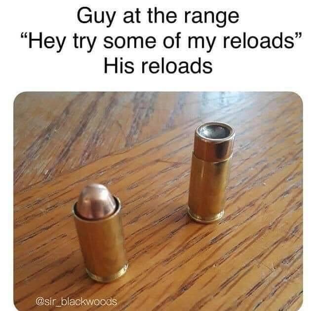 Anyone here actually shoot reverse bullets? | Scrolller