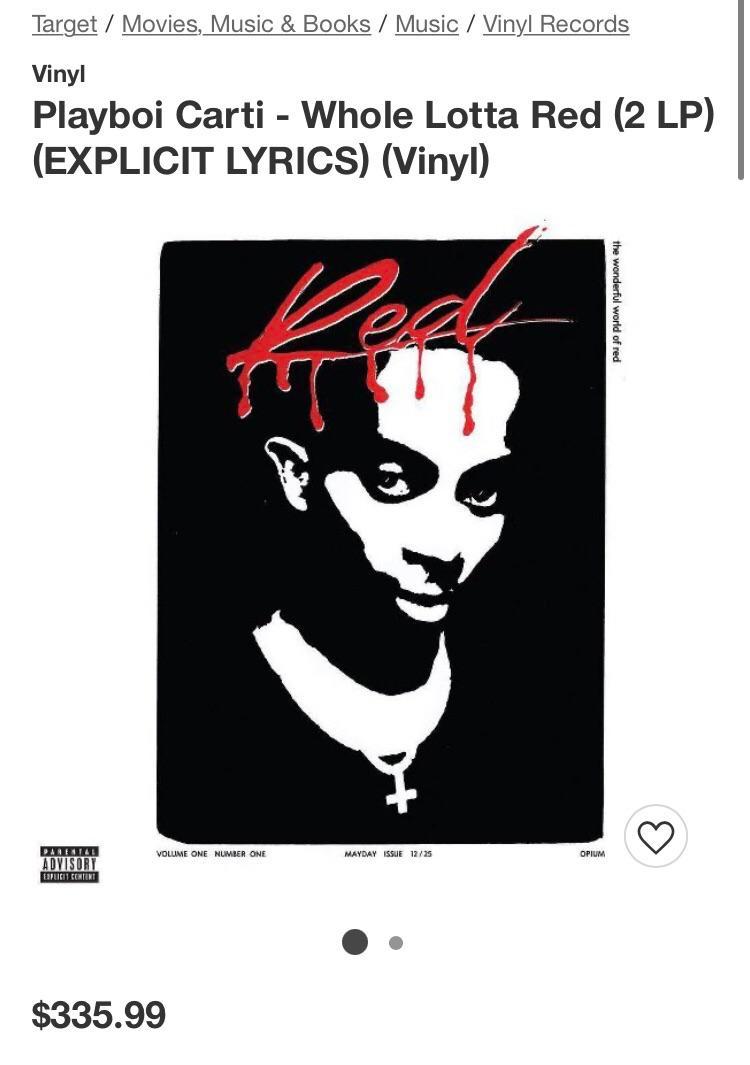 anyone know why the target wlr vinyl is so expensive?? | Scrolller