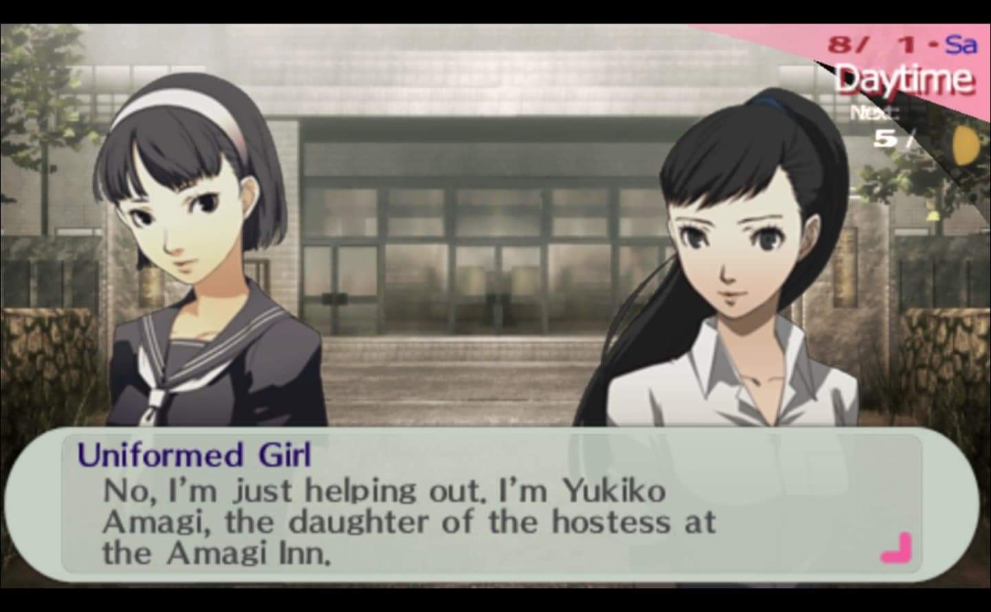 Anyone remember that Yukiko made an appearance in P3P | Scrolller