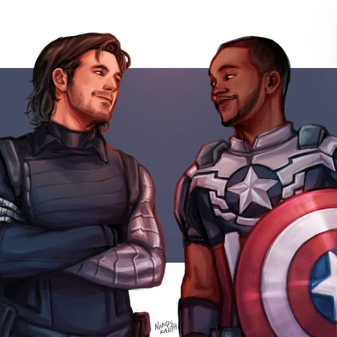 The Falcon and the Winter Soldier Art | Scrolller