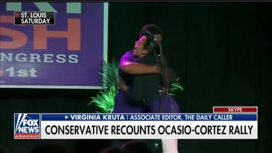 AOC at Cori Bush Rally | Scrolller