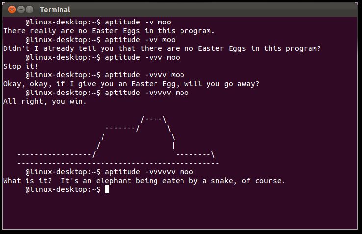Aptitude easter egg! | Scrolller